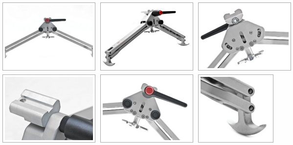 EVO F-TR Bipod from Third Eye Tactical within AccurateShooter.com